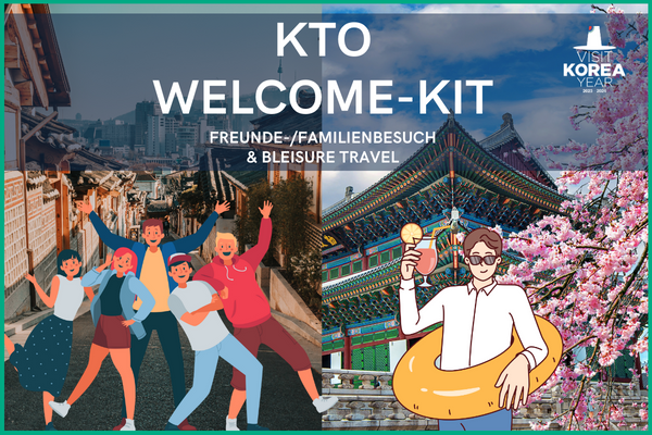 Korea heißt dich Willkommen! Erhalte eines unserer Welcome Kits ...